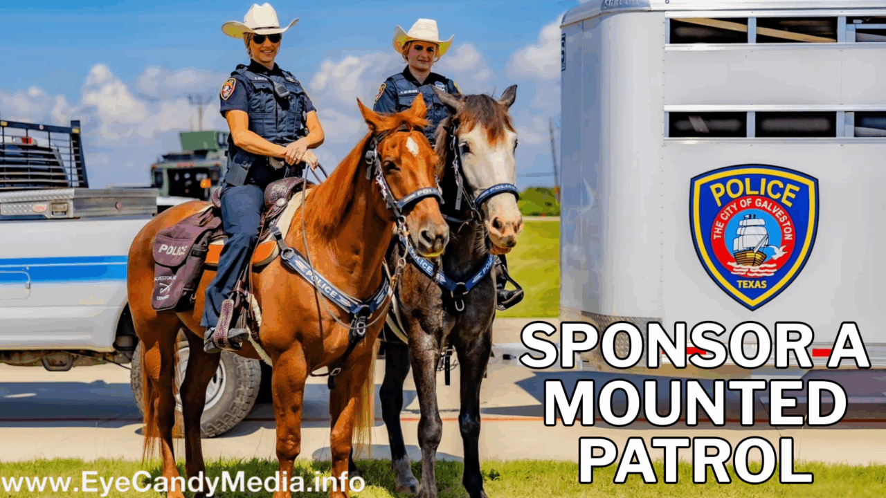 SPONSOR A MOUNTED PATROL - Galveston Community Police Foundation